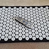 Yantra Mat Acupressure Mat with Carry Bag - Purple: Amazon.co.uk ...