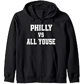 Amazon.com: Philly Vs All Youse Slang For Men Women Philadelphia Fan T ...