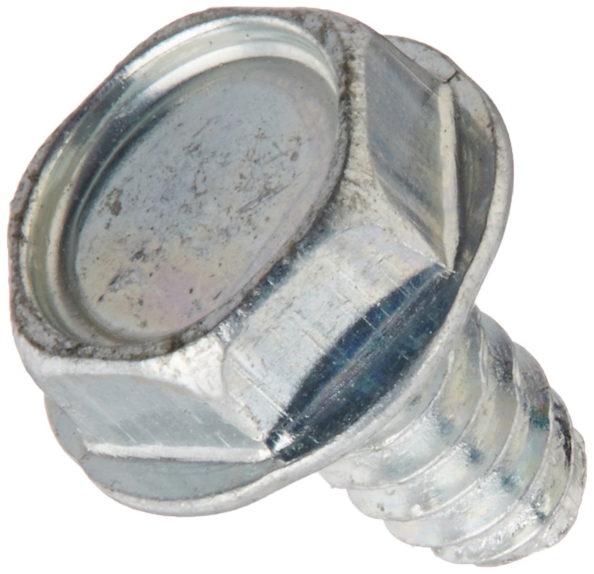  12 24 Thread Size Zinc Plated Hex Washer Head 3 4 Length Slotted Drive