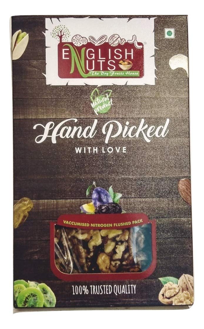 ENGLISH NUTS 100% Organic Quarter Kashmiri Walnuts KERNELS - 1KG ( Pack ...