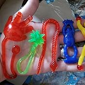 Amazon.com: AMGLOBAL 100 Pieces Assorted Stretchy Sticky Toy, Includes ...