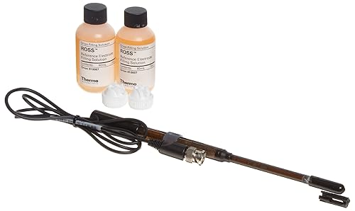 Thermo Scientific Orion Glass Body ROSS Sure Flow Junction pH Electrode ...