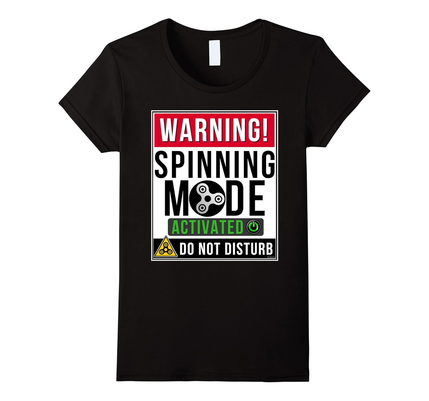 Spinning Mode Activated Funny Fidget Spinner T Shirt-4LVS – 4loveshirt