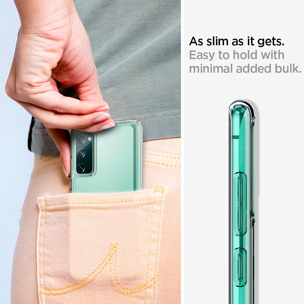 Spigen Ultra Hybrid diseñado para Samsung Galaxy S20 FE 5G Case (2020) - Crystal Clear