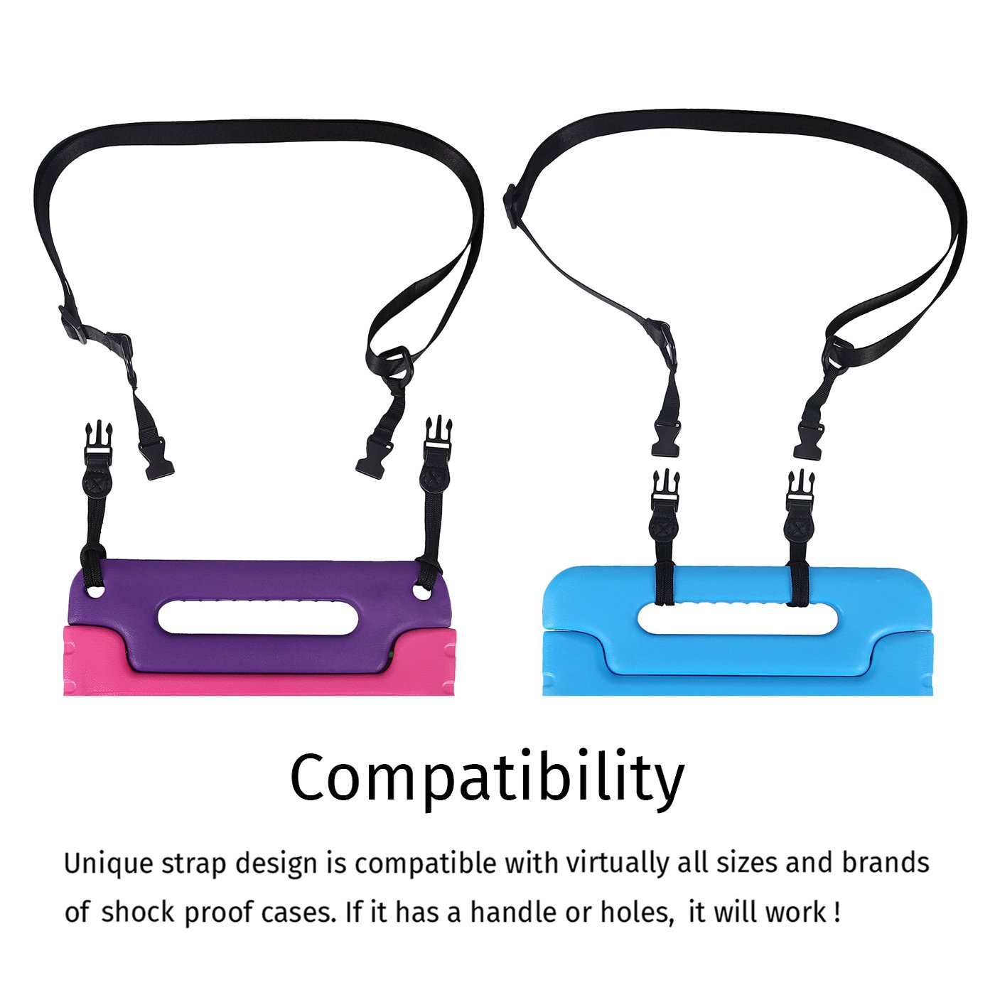 Mua HDE Shoulder Strap for Shockproof iPad Case - Adjustable Carry ...