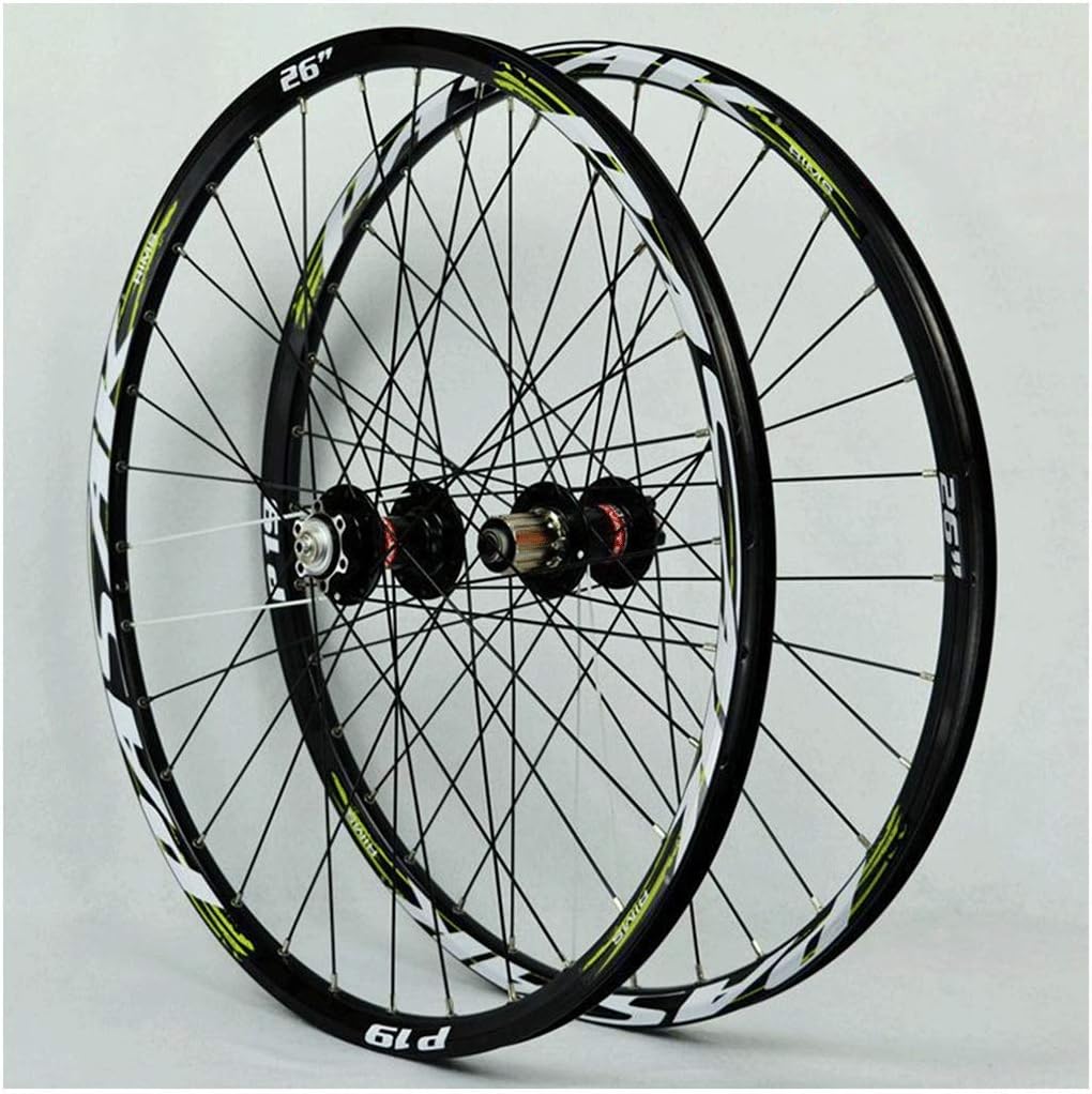 Amazon.com: Mountain Bike Wheel 26/27.5/29 Inch Bike Wheel Set Double ...