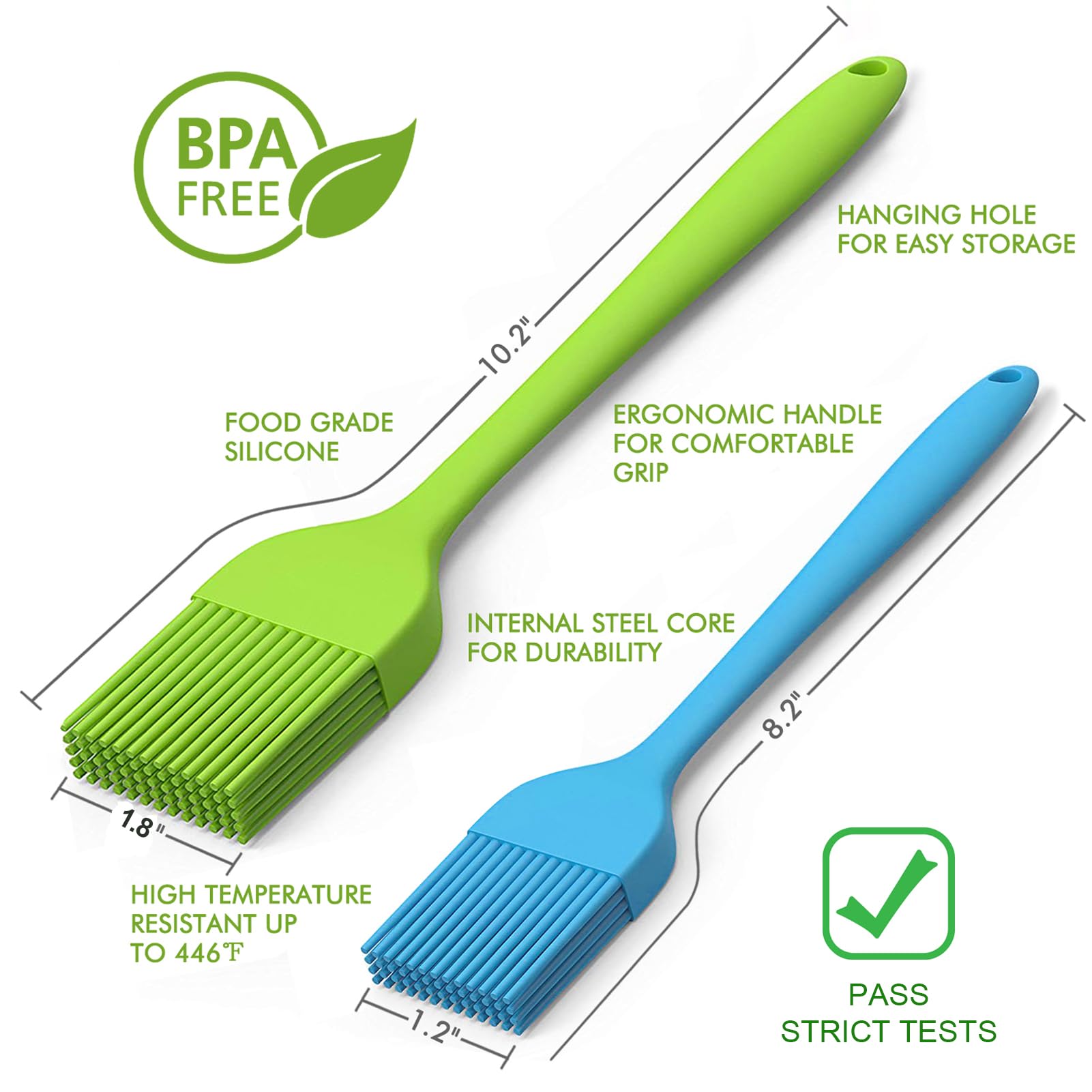 Mua Silicone Basting Pastry Brush - Cooking Brush for Oil Sauce Butter ...