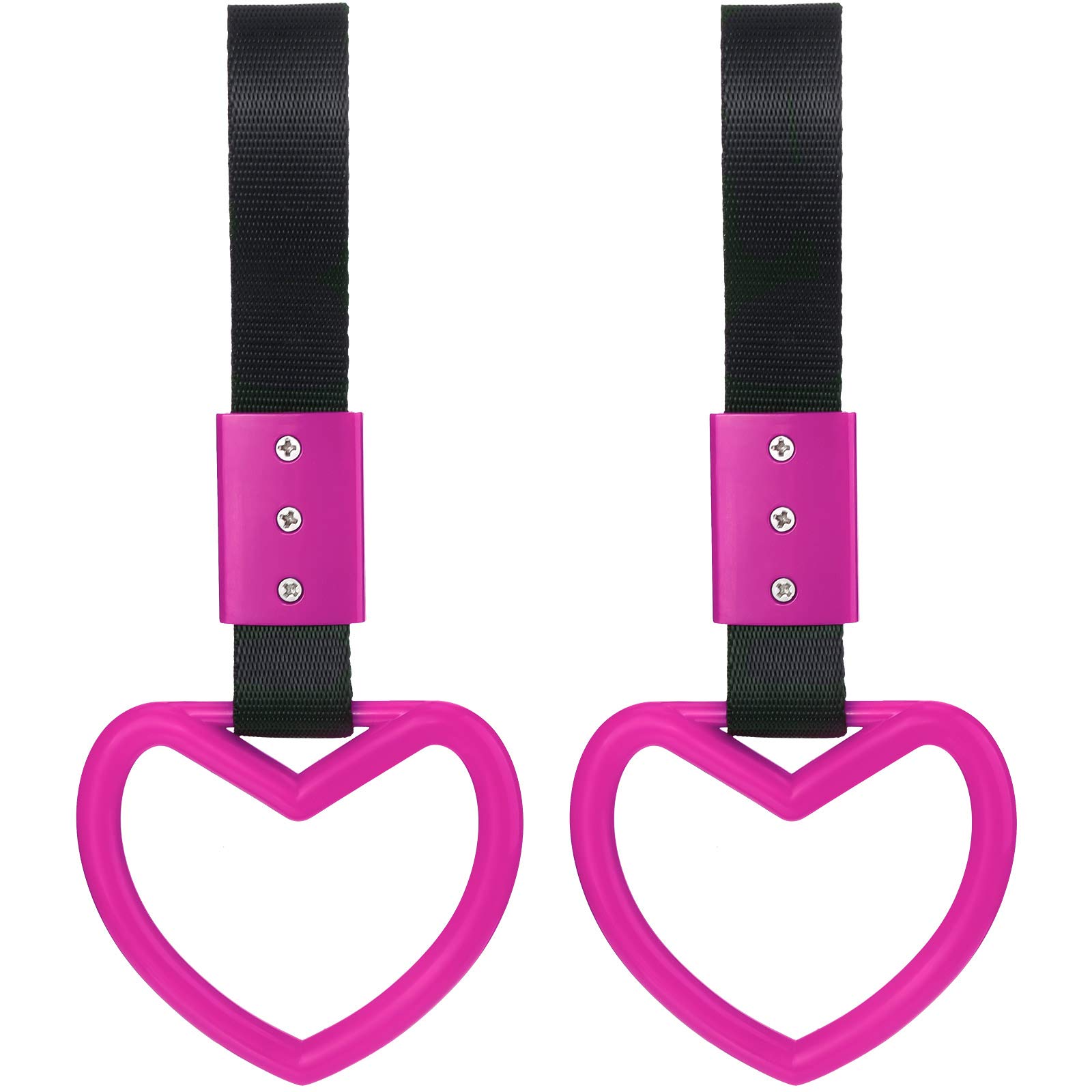 Mua 2 Pieces Rings Heart Shaped Car Handle Straps Drift Charm Rear ...