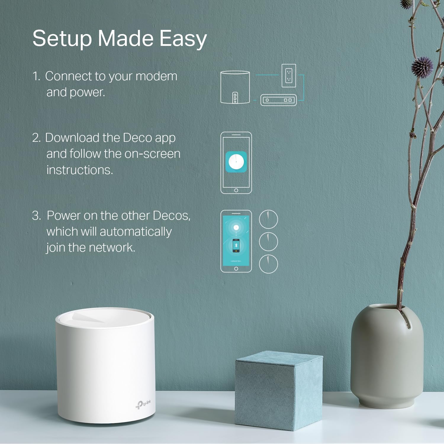 Mua Deco WiFi 6 Mesh System(Deco X20) - Covers up to 5800 Sq.Ft ...