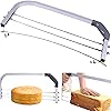 Professional Cake Cutter Slicer Leveler, Commercial 4 Layers Adjustable Stainless Steel Cakes ...