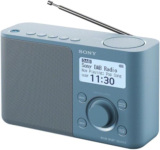 Sony XDR-S61D Portable Digital Radio Sound - Blue: Amazon.co.uk: TV