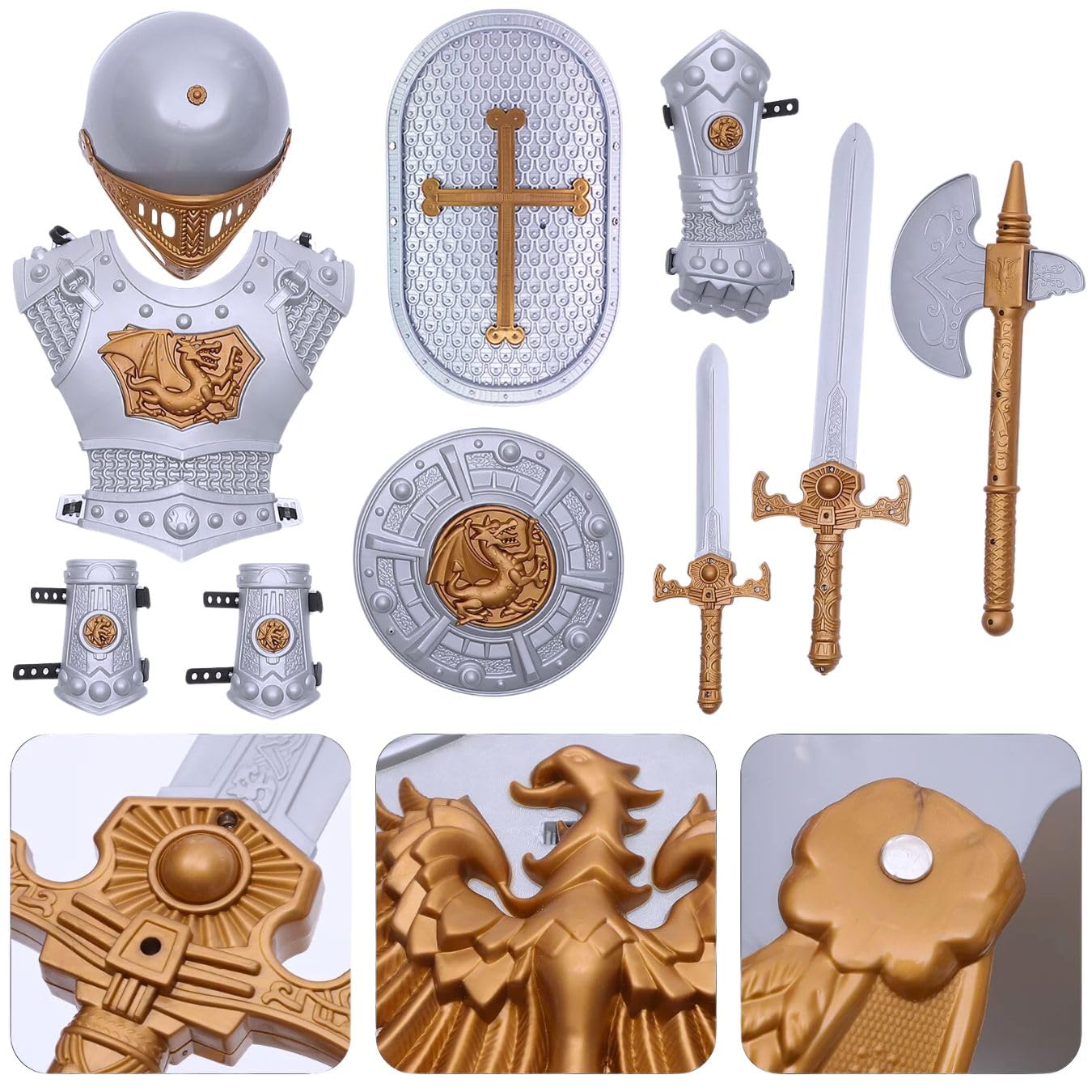 Mua Liberty Imports Medieval Knight in Shining Armor, Kids Crusader ...