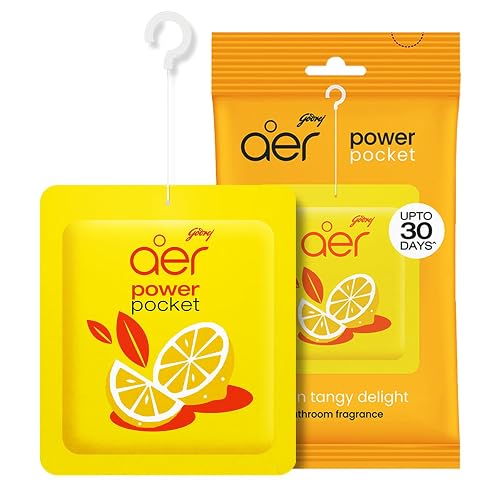 Godrej Aer Power Pocket Tangy Delight (10g) | Air Freshener - Bathroom ...