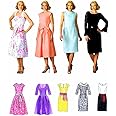 Amazon.com: New Look Sewing Pattern 6824 Misses Dresses, Size A (8-10 ...