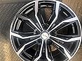 RTX Black Widow Black Machined Wheel 17" x 7.5" 5/114.3 42 73.10 (Qty 1 ...