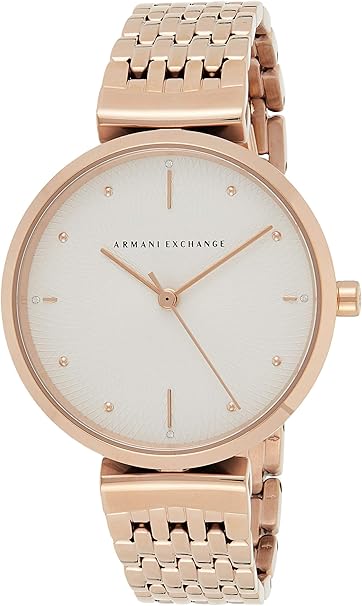 Armani Exchange Women's Analogue Quartz Watch AX5901: Amazon.co.uk: Watches