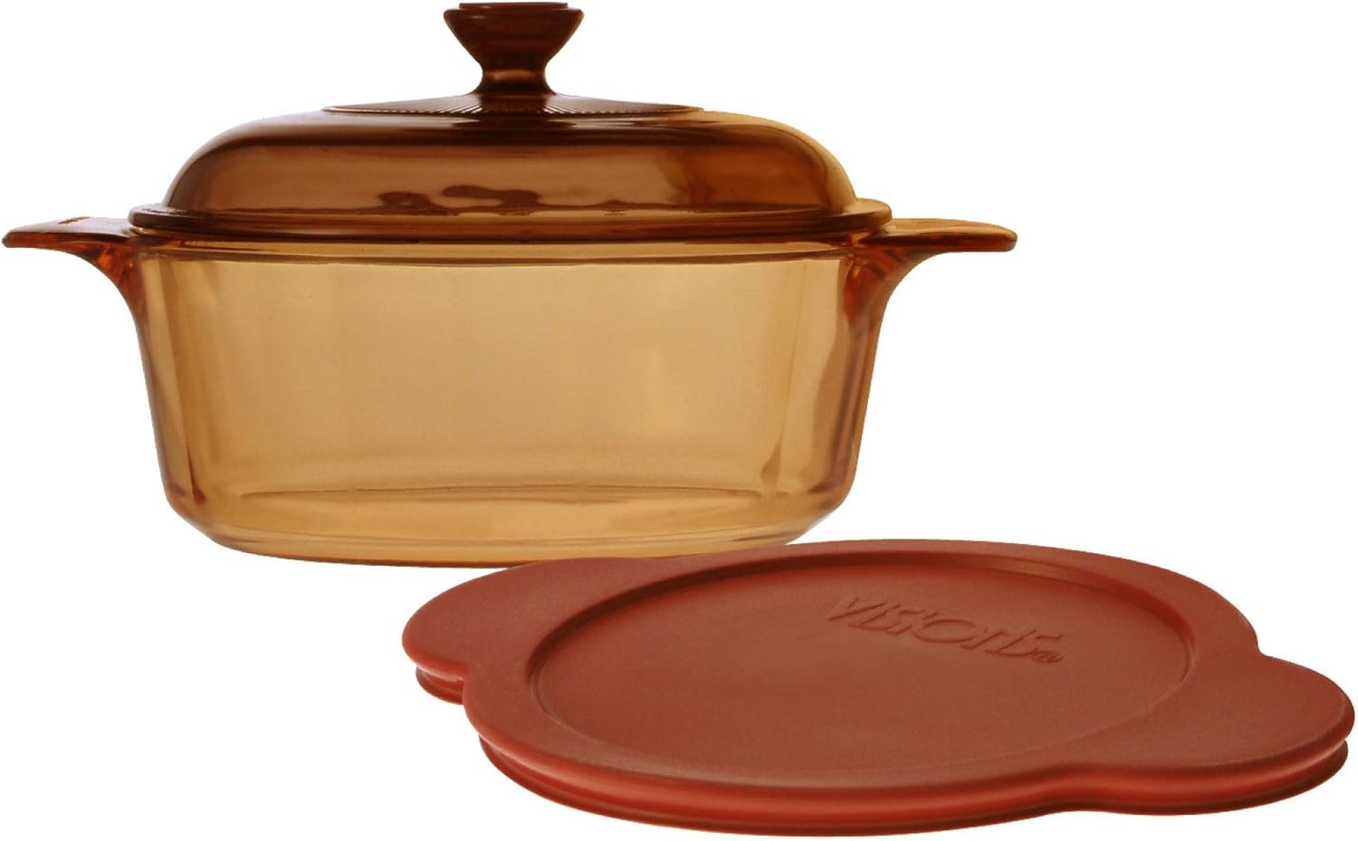 Visions 0.8 Litre Pyroceram Glass Versa Pot with Glass and Plastic ...