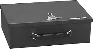Honeywell Model 6104 Fire Resistant Steel Security Box, Black : Amazon ...