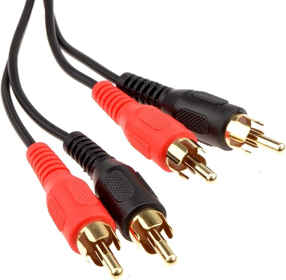 2X Chinch Cinch Stecker Zum 2X Chinch Cinch Stecker: Amazon.de: Elektronik