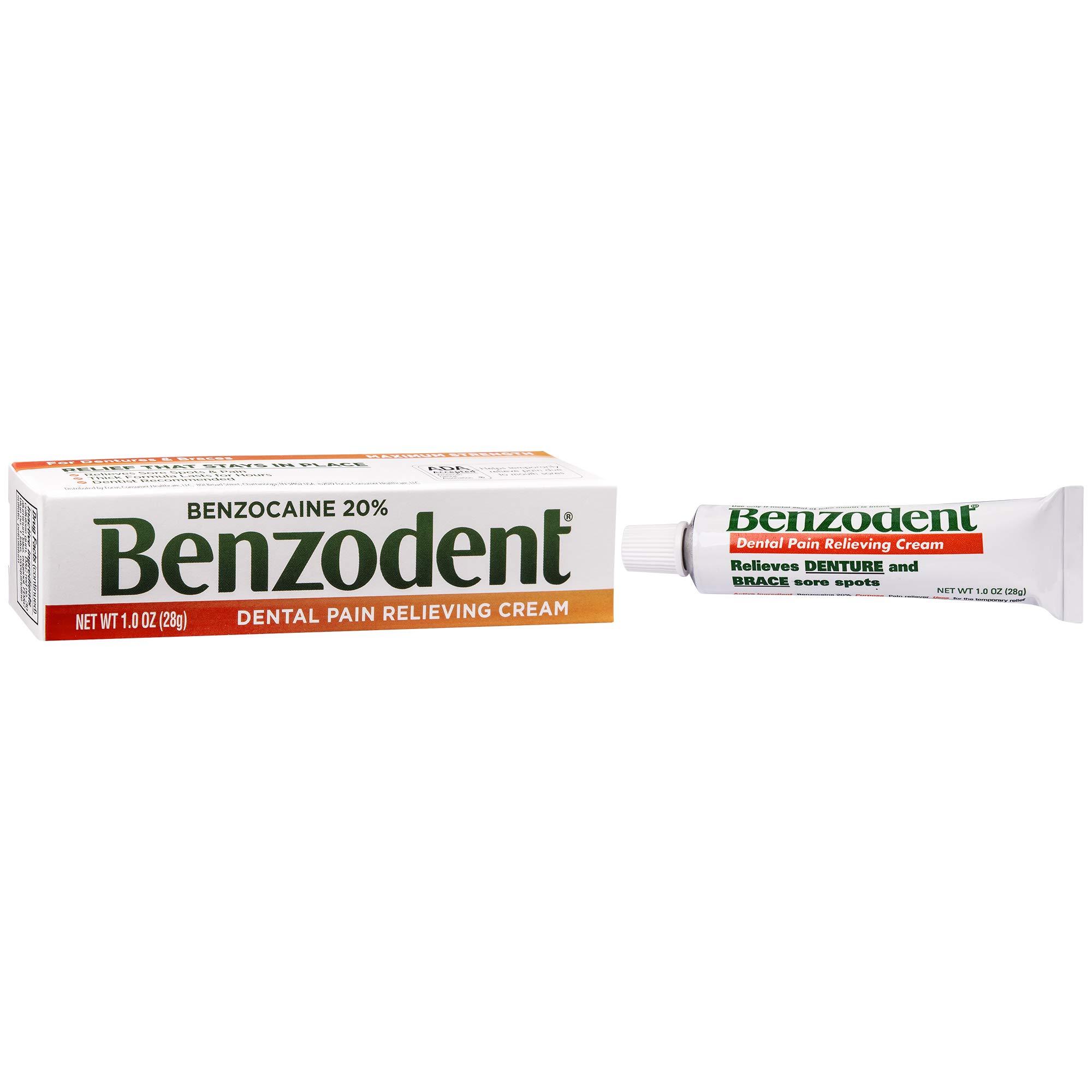 Mua Benzodent Maximum Strength Dental and Oral Pain Relieving Cream for ...