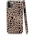 Amazon.com: aaknhen Leopard Cheetah Print Phone Case for iPhone 12 and 12 Pro Girly Design Soft ...