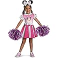 Amazon.com: Disney Minnie Mouse Cheerleader Girls' Costume : Clothing ...