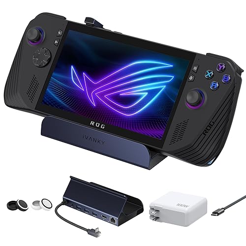 iVANKY Legion Go/ROG Xbox Ally X/ROG Ally/Steam Deck Dock with 100W PD ...