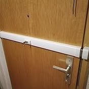 ABUS Panzerriegel PR2700 für Haus- und Wohnungstüren, weiß, 49090: Amazon.de: Baumarkt