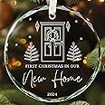Amazon.com: New Home Ornament 2024 - New Home Christmas Ornament 2024, Our First Home Ornament ...