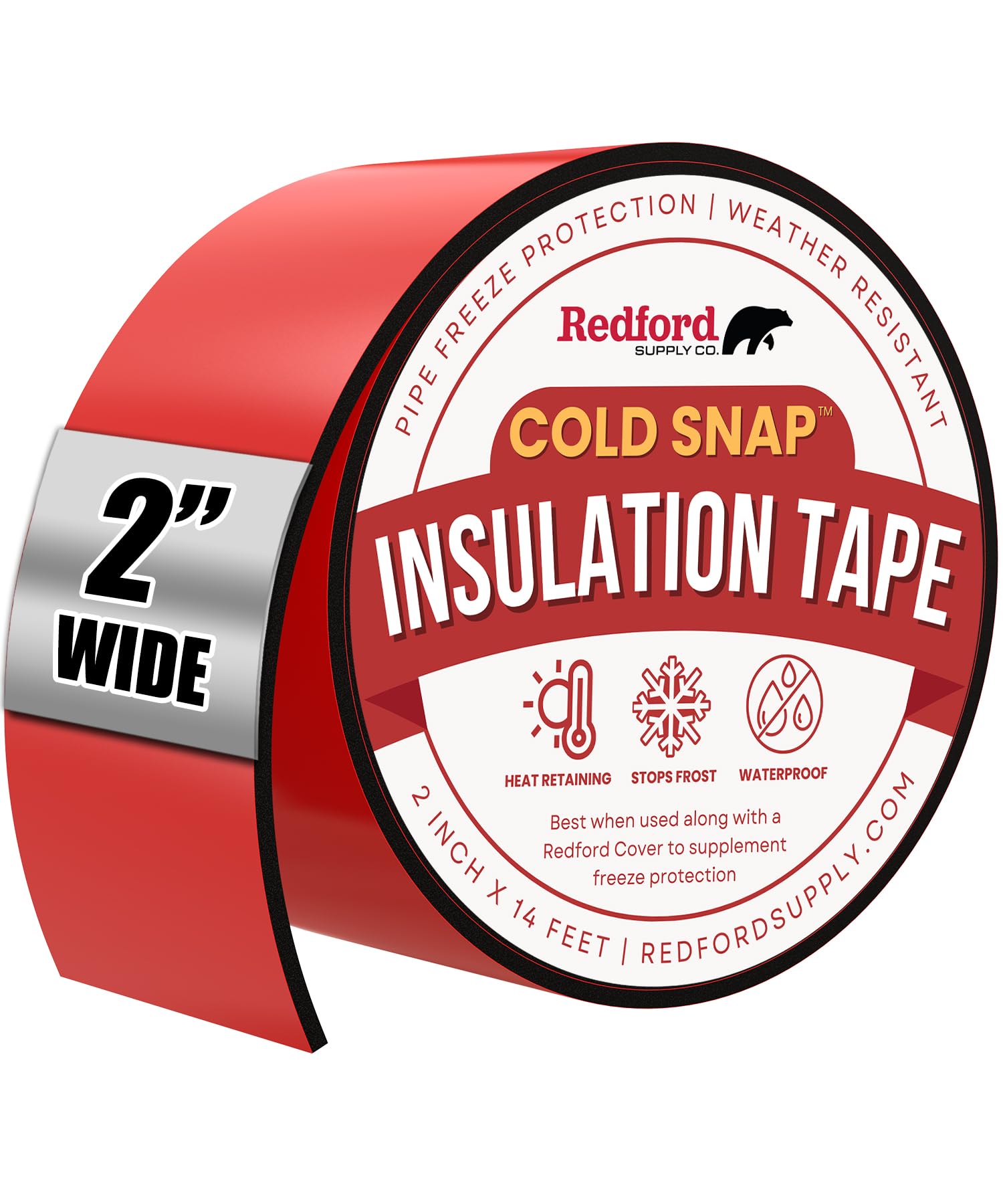 Mua Redford Supply Co. 2in x 14ft, Pipe Insulation, Pipe Insulation ...