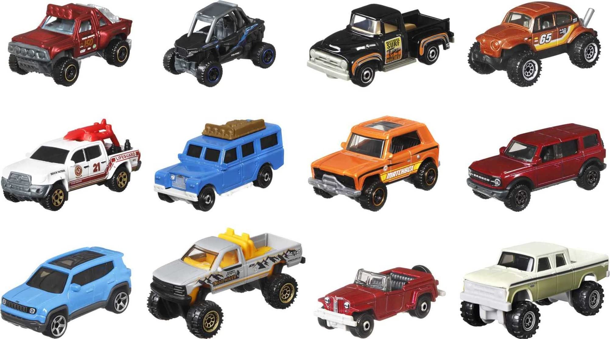 Mua Adventure Variety Pack of 12 Die-Cast 1:64 Scale Trucks, Off-Road ...