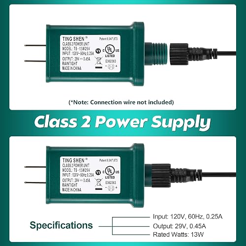 Christmas Tree Foot Switch Meonum LED Power Supply With 1/2 Inch Plug ...