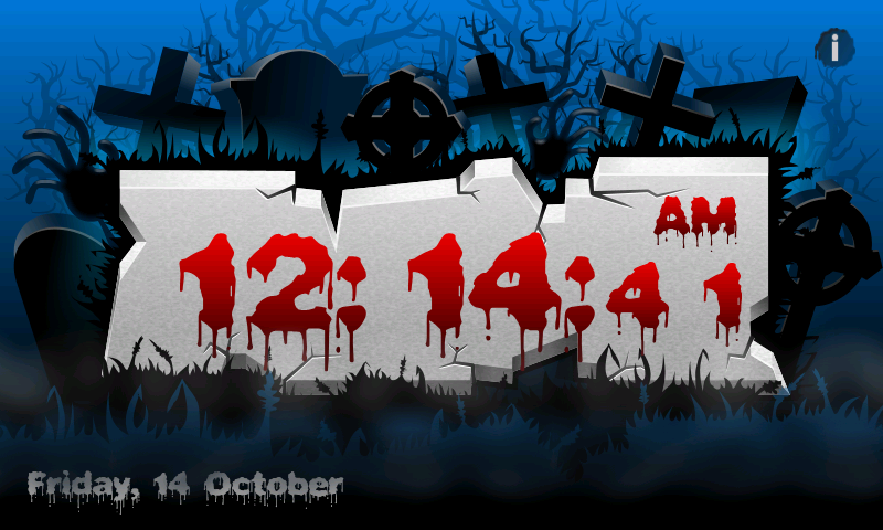 Night Stand Clock Seasons: Halloween:Amazon.com:Appstore for Android