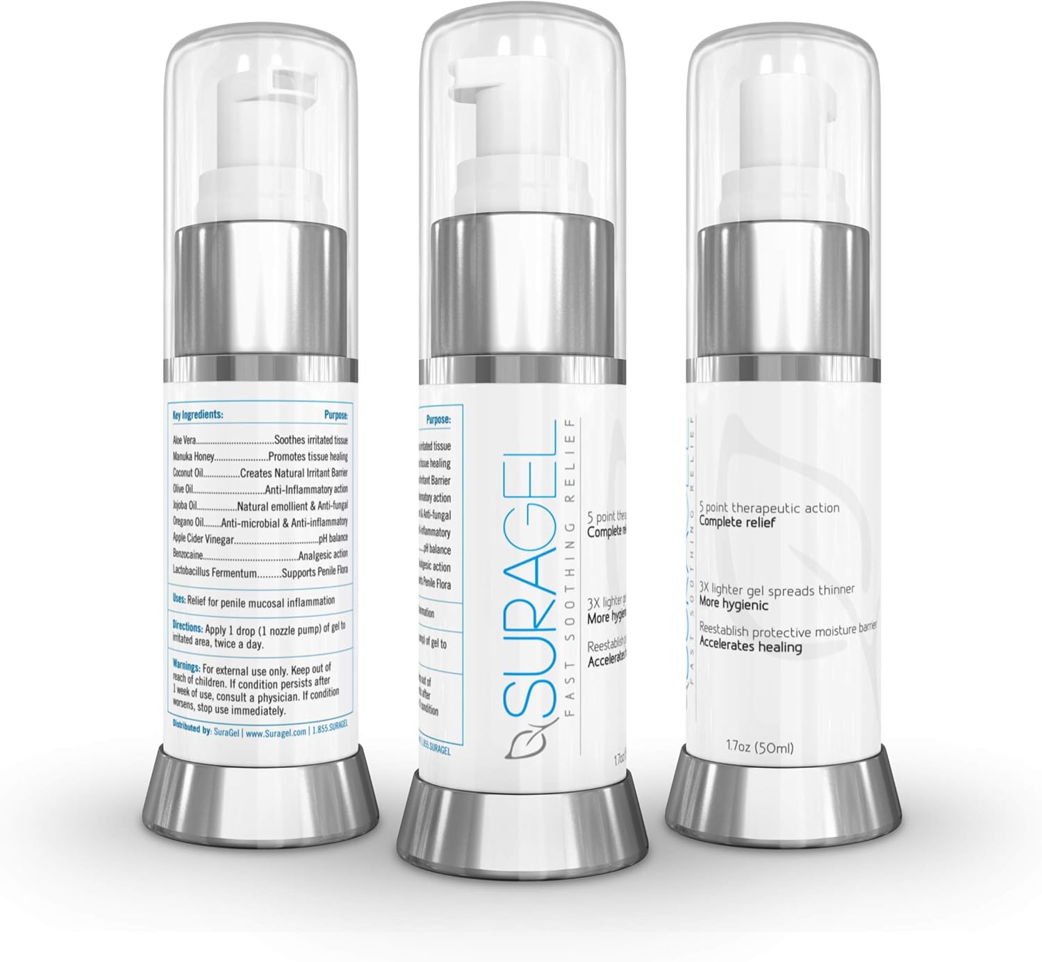 Balanitis Relief Gel. Fast Acting Treatment. Soothes Inflamed, Red ...