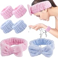 FROG SAC Spa Headband for Washing Face and Matching Wristbands, Teen ...