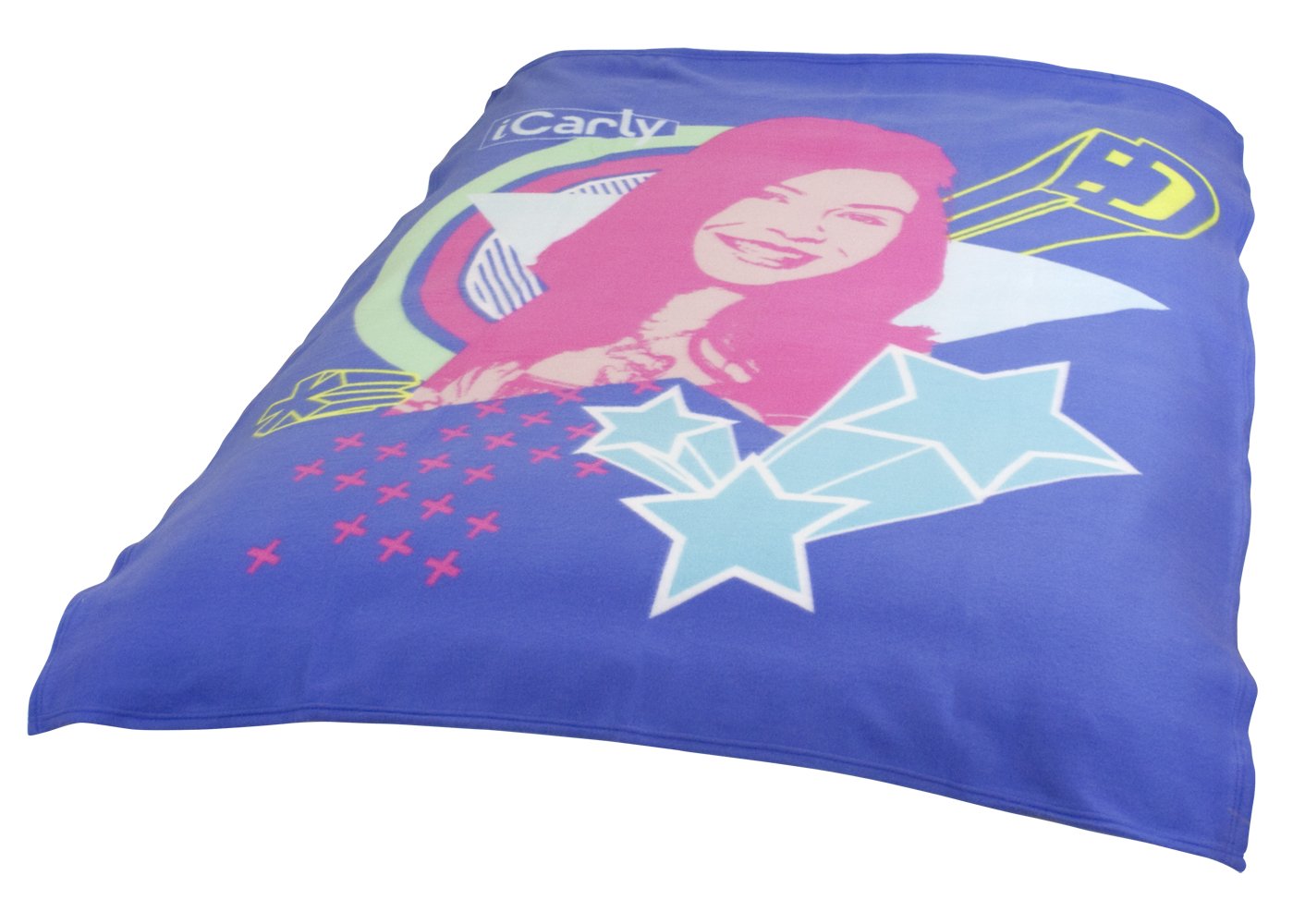 Character World I Carly Icons Fleece Blanket: Amazon.co.uk: Kitchen & Home