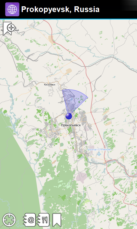Prokopyevsk, Russia Offline Map - Smart Sulutions:Amazon.com:Appstore ...