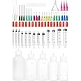 Glue Syringe Needle Tip Squeeze Bottles Set (1ml-100ml), 14G-25G Blunt ...