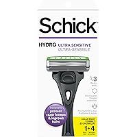 Amazon.com: Schick Hydro Slim Head Sensitive Razor for Men — Razor for ...