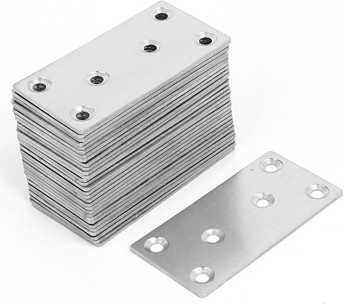 Aexit 79mmx40mmx1.5mm Stainless Steel Rectangle Shaped Flat Repair ...