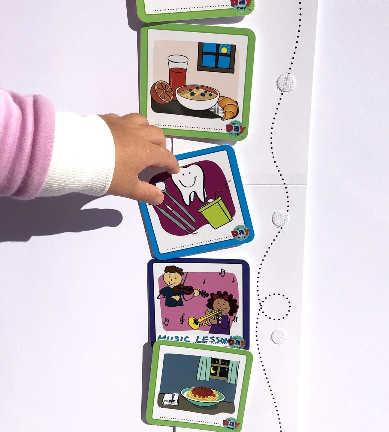 My Day Map – 41 piece Children’s Visual Daily Planner – BigaMart