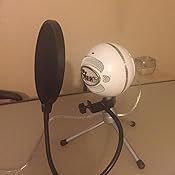 Blue Snowball iCE Condenser Microphone, Cardioid - White - 1974: Amazon ...