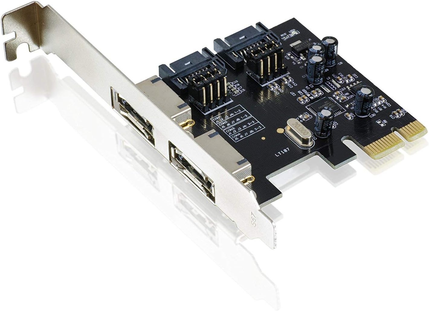 CSL PCI-Express PCIe 2.0 Controller card interface card for SATA III ...