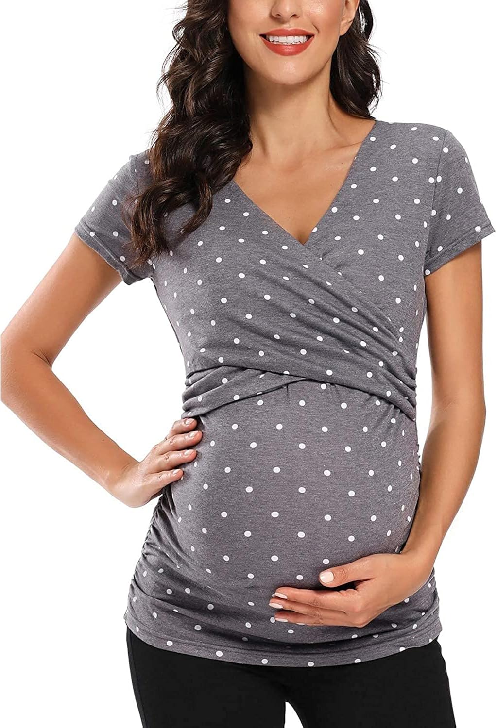 Maternity T Shirts Womens Tops Pregnancy Tee Shirt Mother to be Clothes