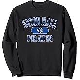 Amazon.com : Seton Hall Pirates Varsity Officially Licensed T-Shirt ...