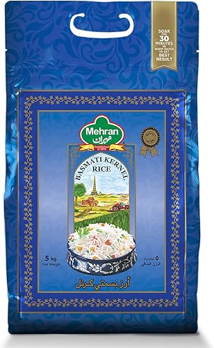 Mehran Pure Kernel Basmati Rice, 5 Kg price in Saudi Arabia | Amazon ...