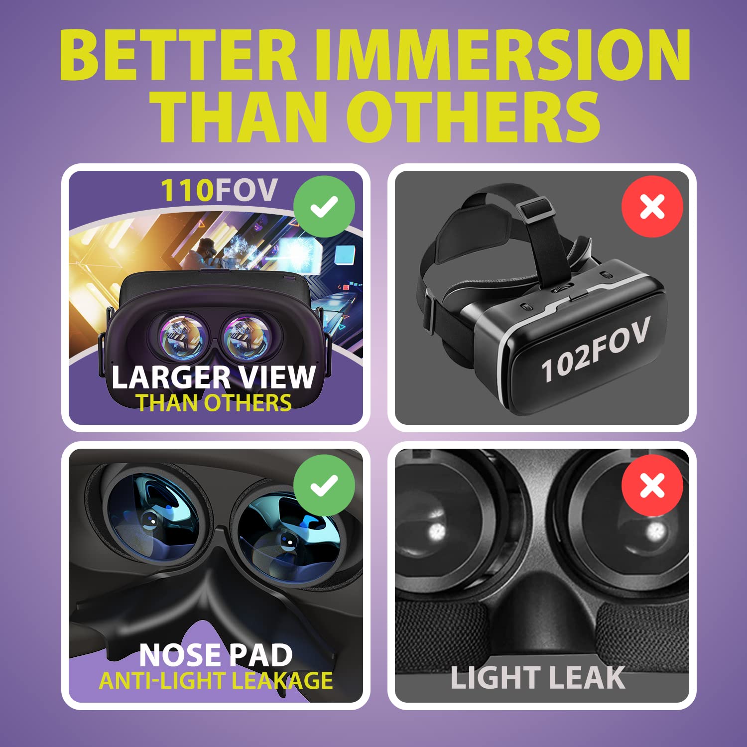 Mua DESTEK V5 VR Headset for Phone with Controller, Eyes Protected Anti ...