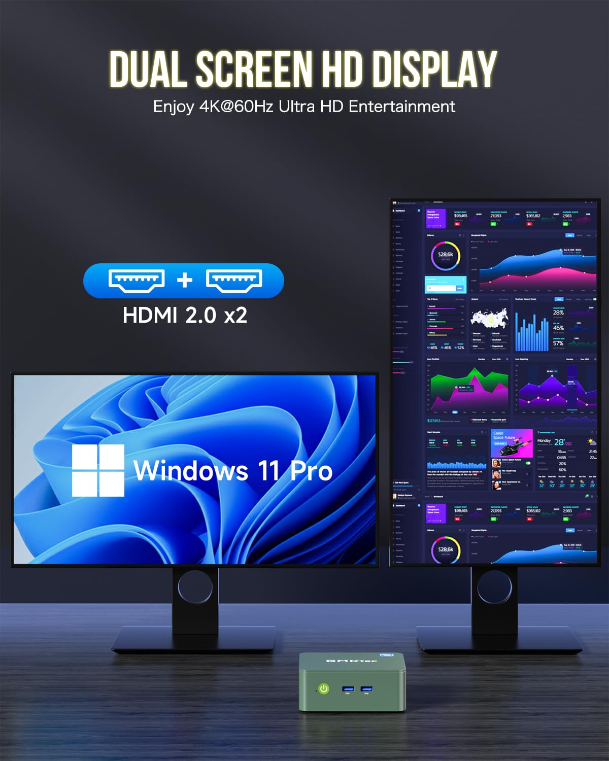 Mua GMKtec Mini PC N150, G3 Plus Intel Twin Lake N150 (3.4GHz ...