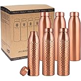 Amazon.com: NORMAN JR, Copper Water Bottle 1Liter - Gift Box of 3 ...