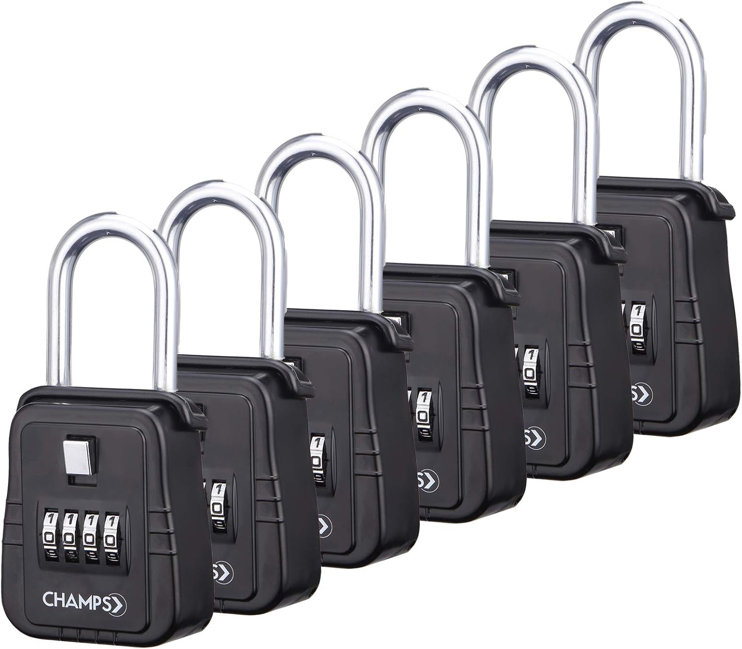 Champs Combination Realtor Lock, 4 Digit Comination Padlock, Real ...